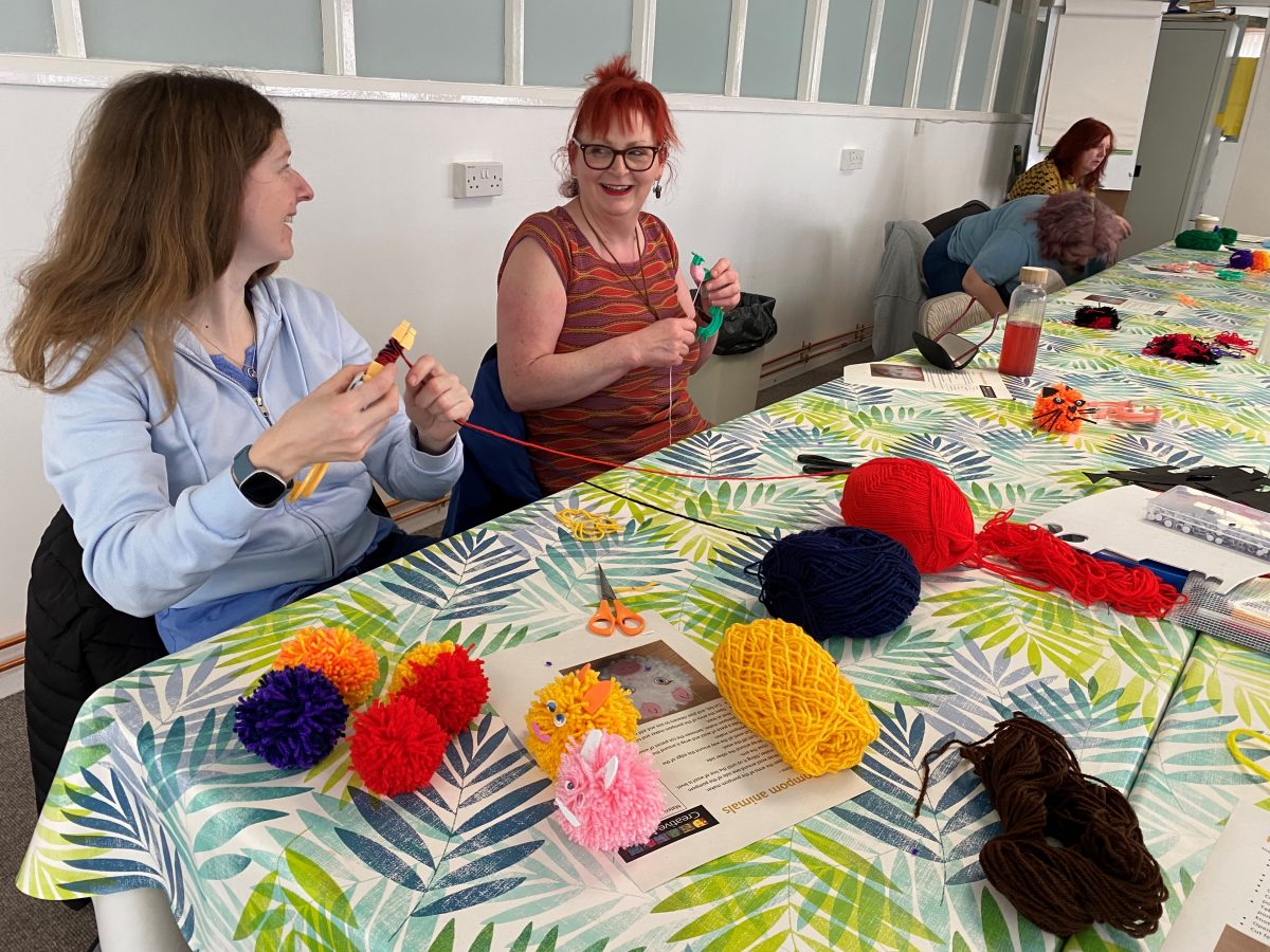 Crafting with Kirsty - Creative Minds - Barnsley Recovery College