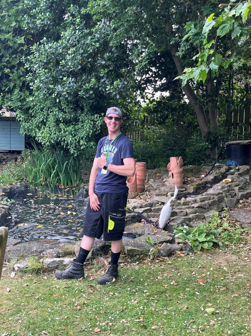 Craig Cartwright gets his Volunteer Status! - Barnsley Recovery College